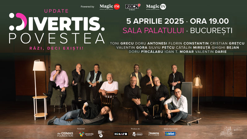Grupul Divertis - #divertis.povestea @ Sala Palatului • Zile și Nopți