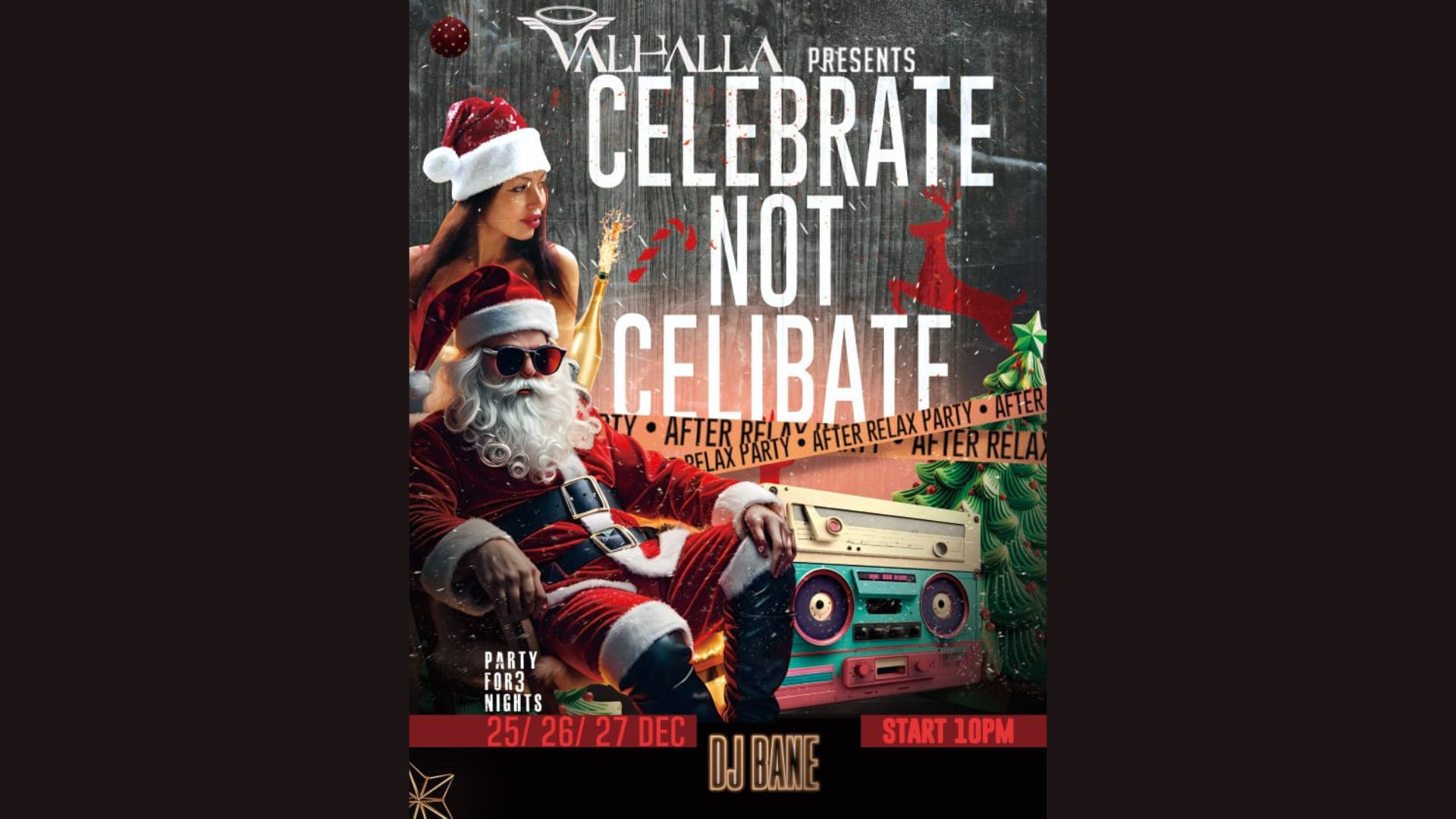 Christmas party @ Berăria Valhalla • Zile și Nopți