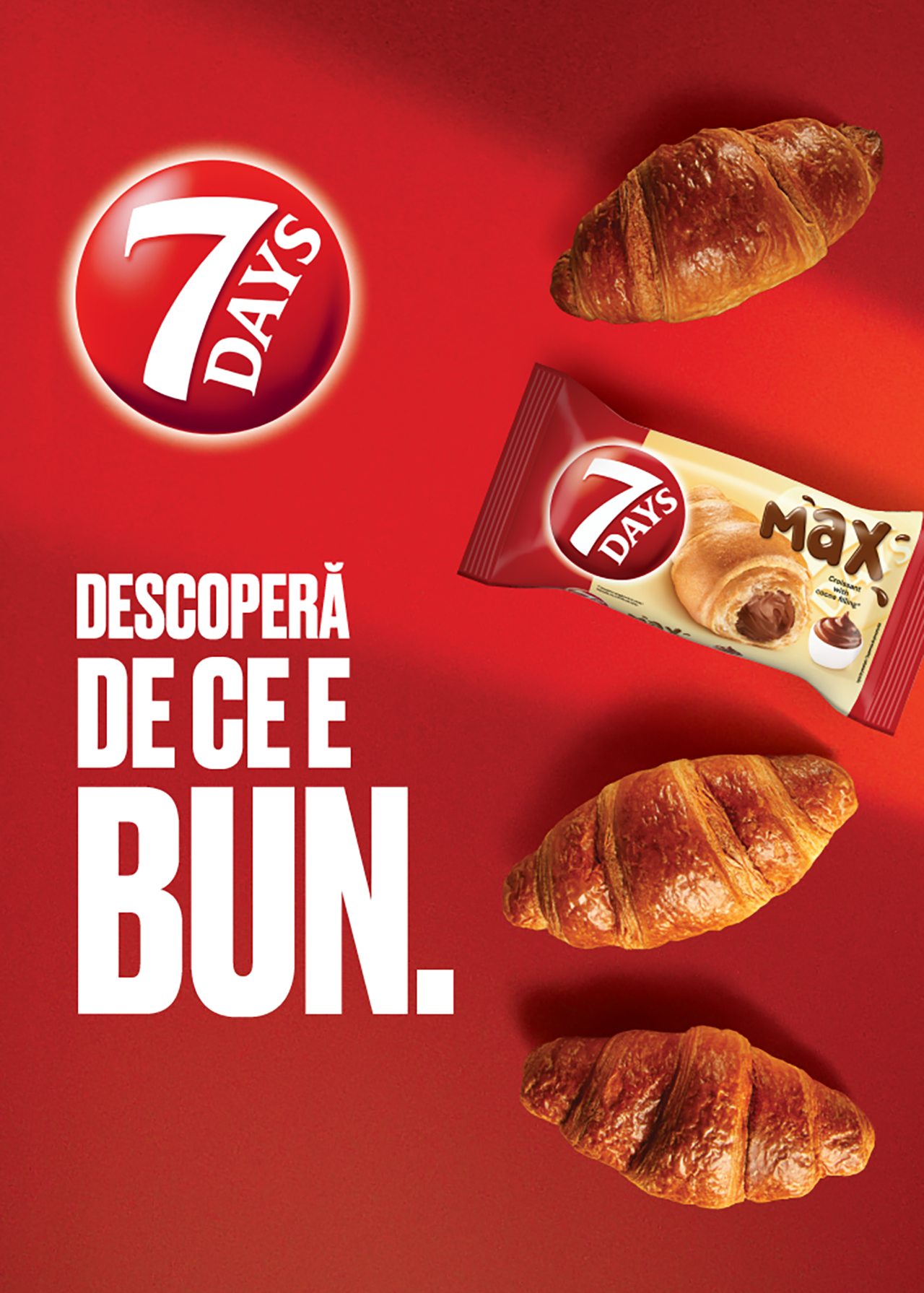 „Descoperă de ce e bun” de Ziua Croasantului cu 7DAYS!