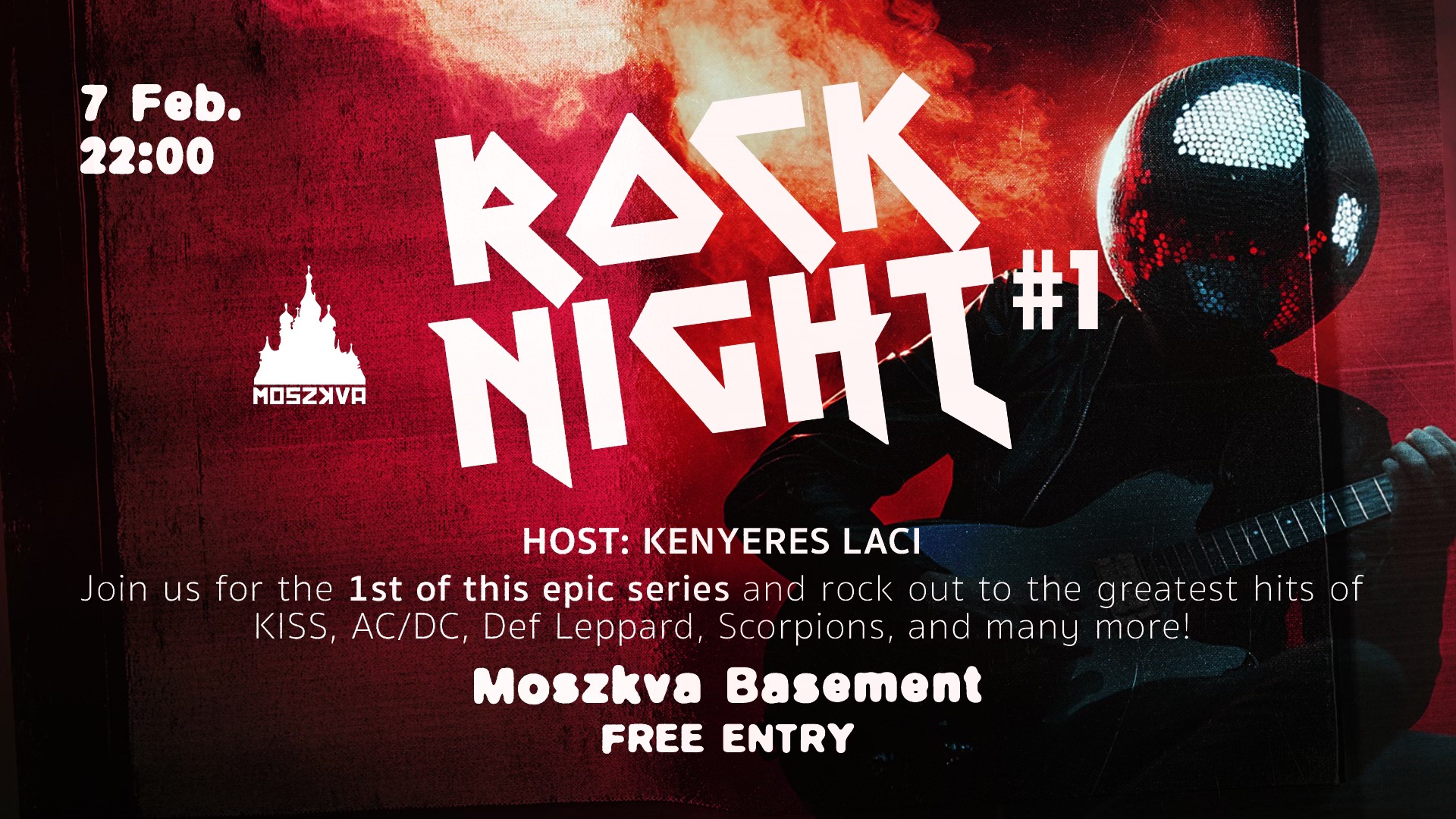 Rock Night / Hosted by: Kenyeres László • Zile și Nopți