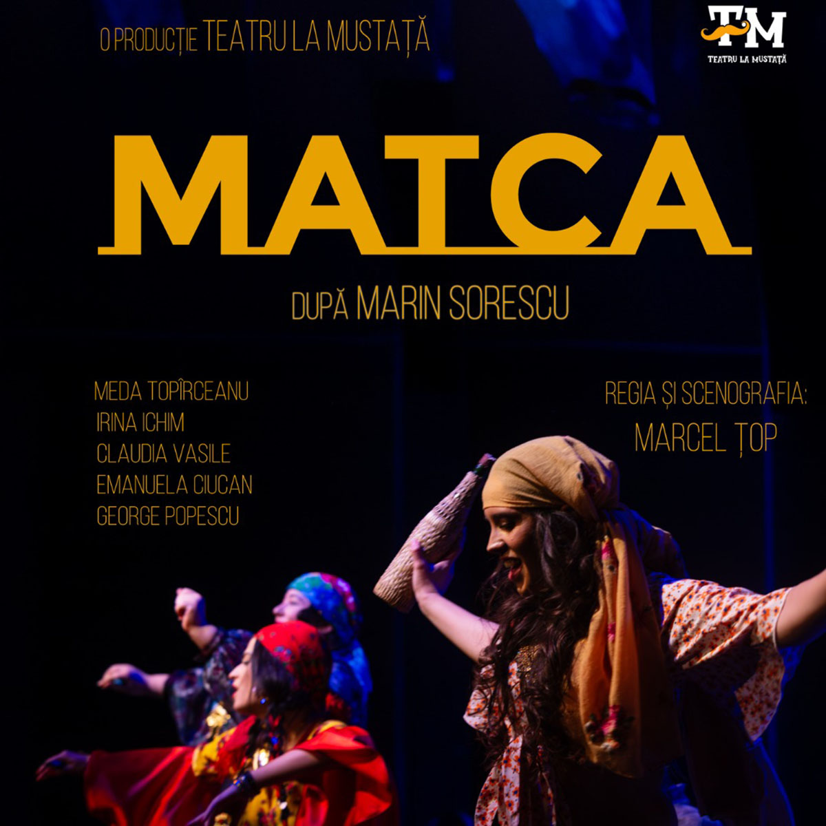 Spectacolele Teatru la Mustață din martie • Teatru • Zile și Nopți