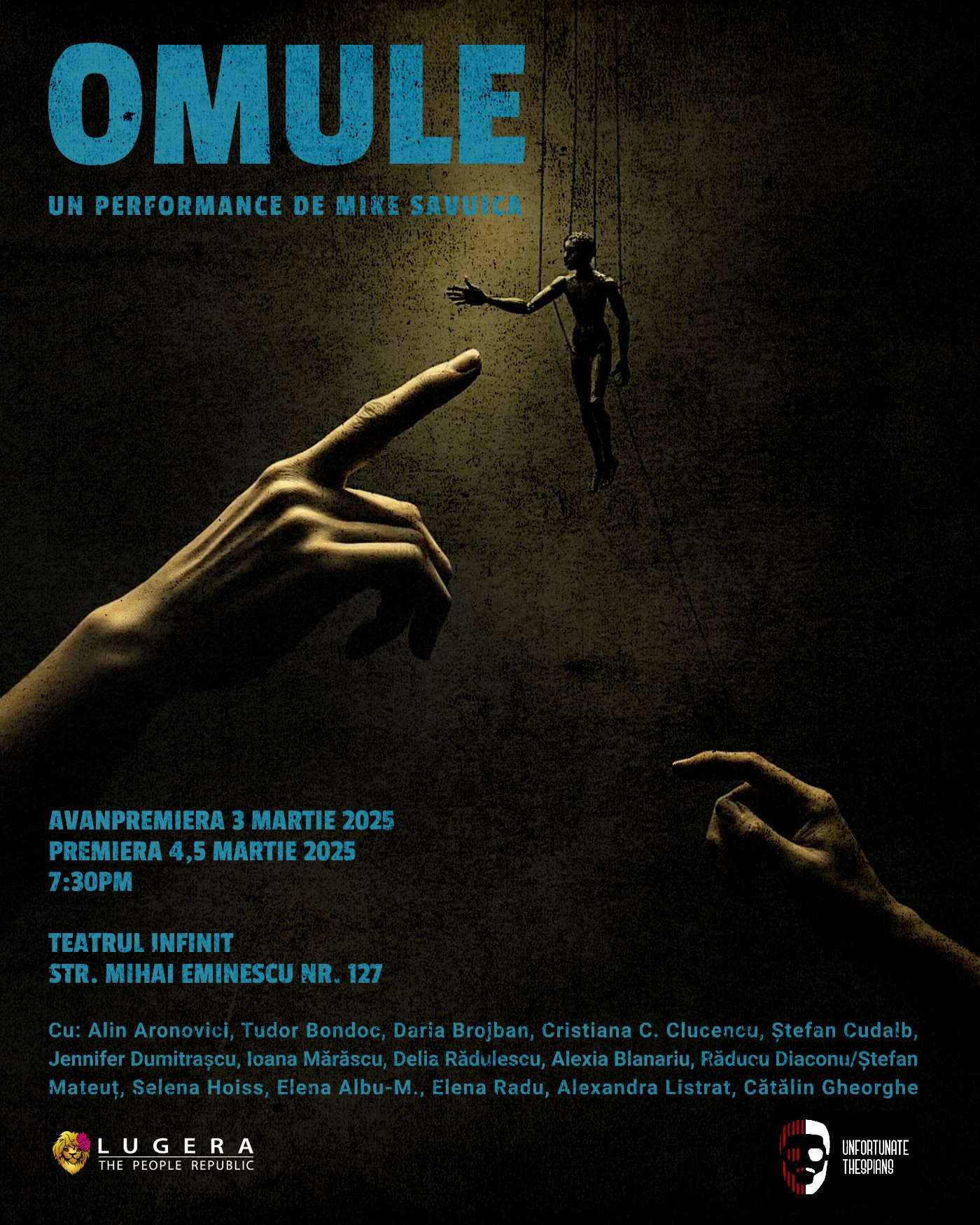“Omule” 2025 , primul morality play • TEATRU • Zile și Nopți