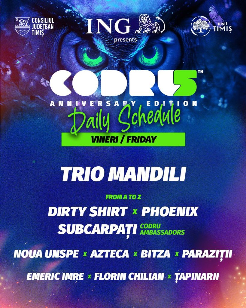 Codru Festival 2025 • Zile și Nopți