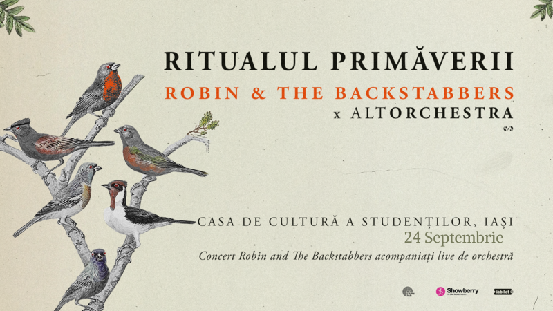 Robin and The Backstabbers x AltOrchestra @ Casa de Cultura a ...