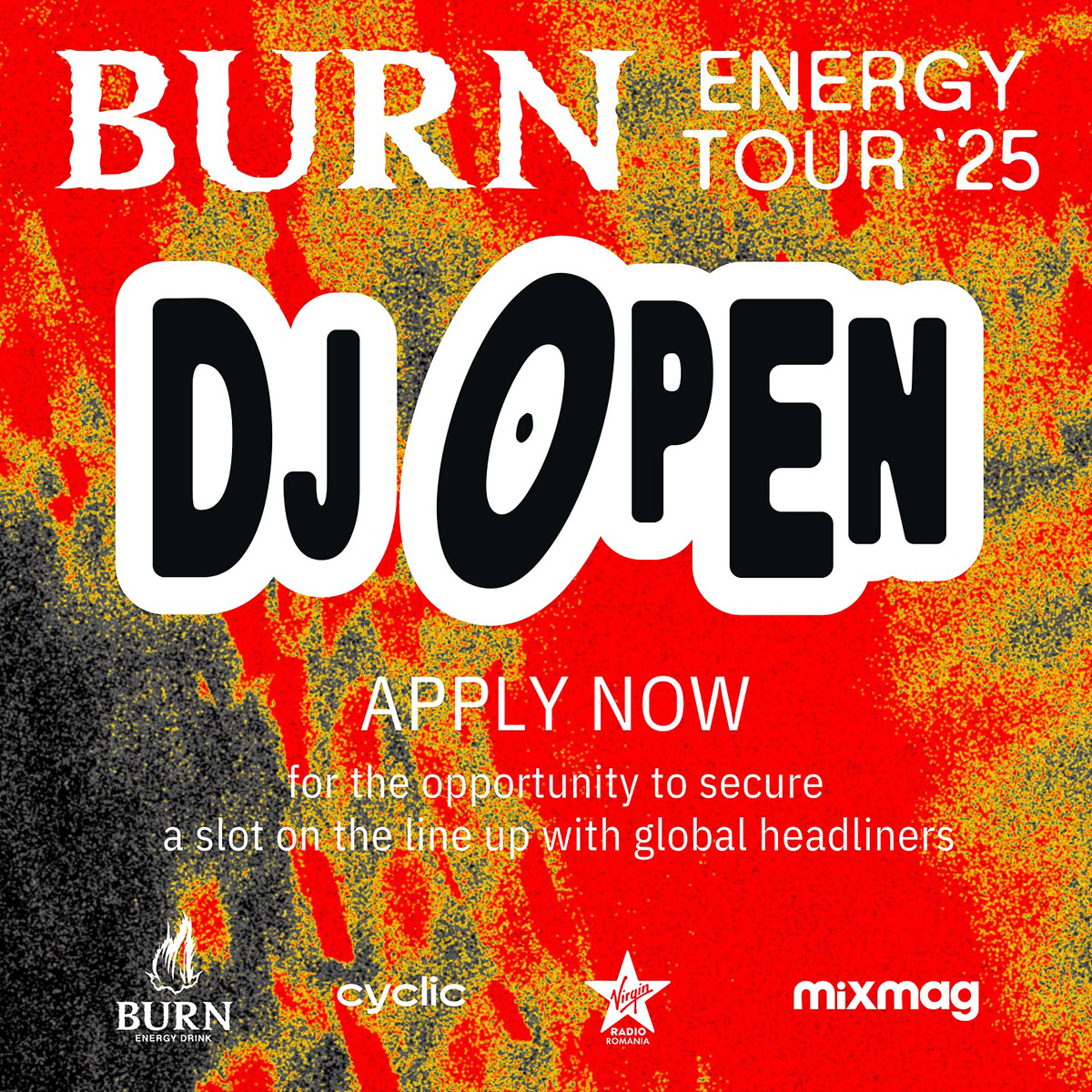 Burn Energy Tour revine în România