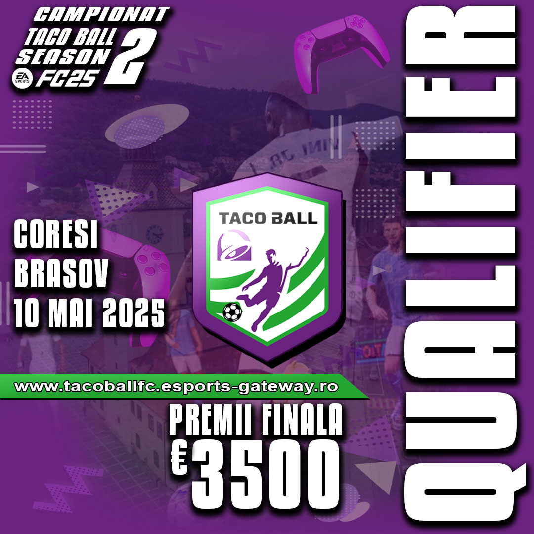 Taco Ball FC25 @ Coresi Shopping Resort • Zile și Nopți