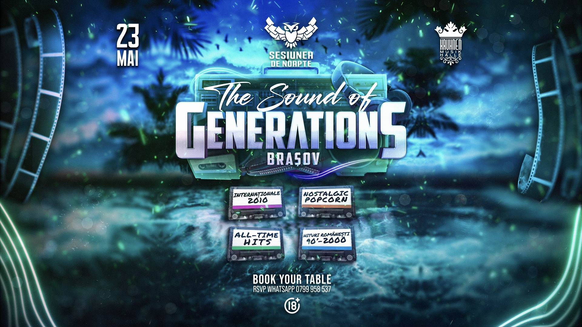 The sound of Generations @ Kruhnen Musik Halle • Zile și Nopți