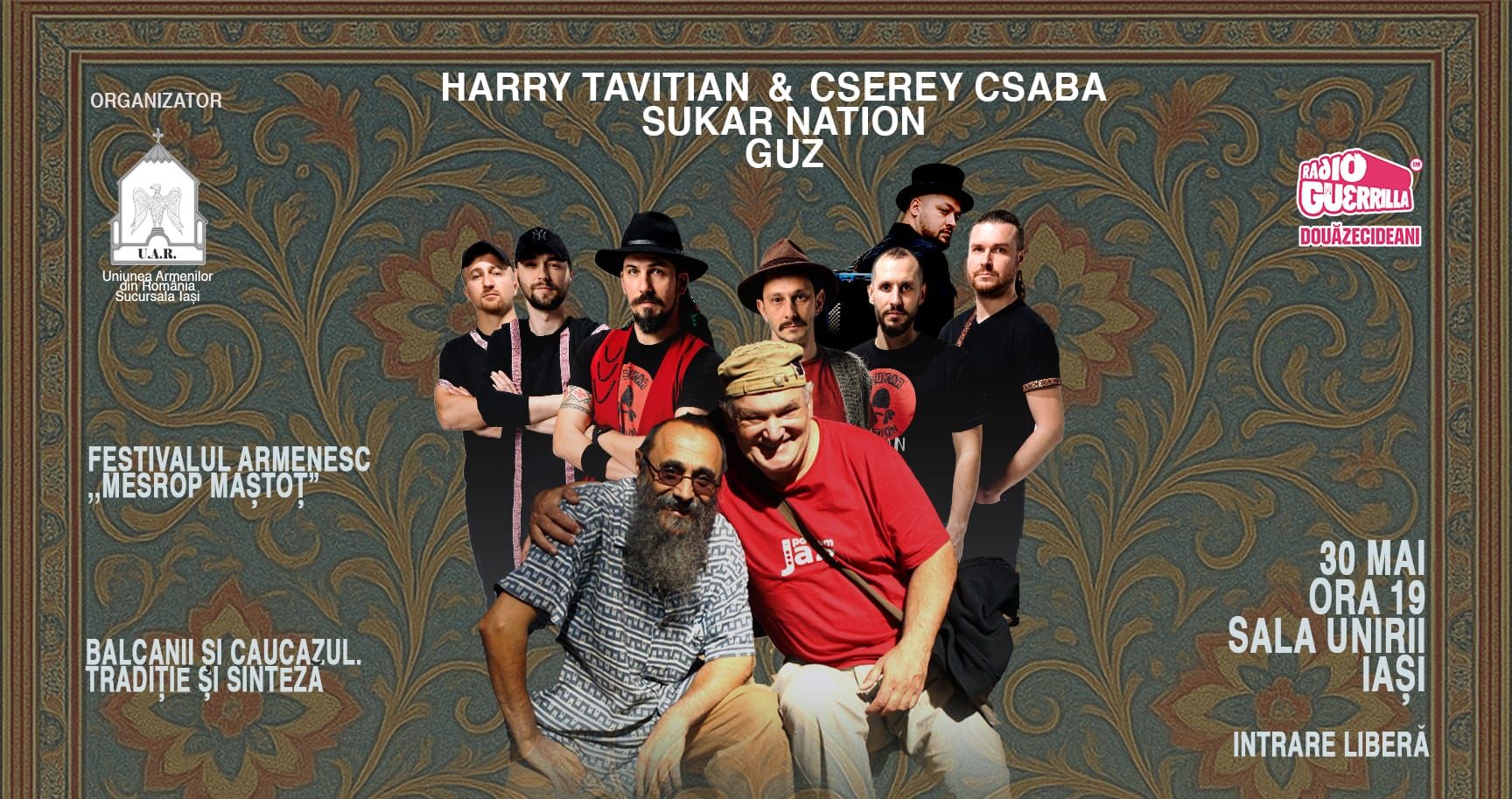 Sukar Nation @ Sala Unirii - Cinema Victoria • Zile și Nopți