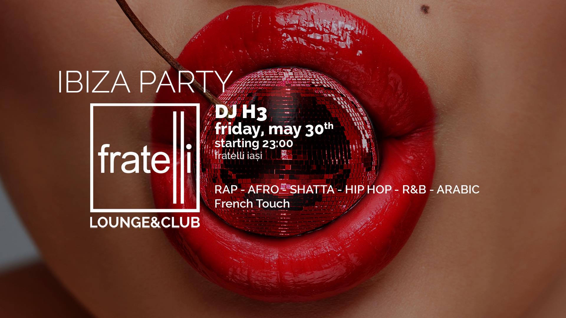 Ibiza party @ Fratelli Iasi • Zile și Nopți