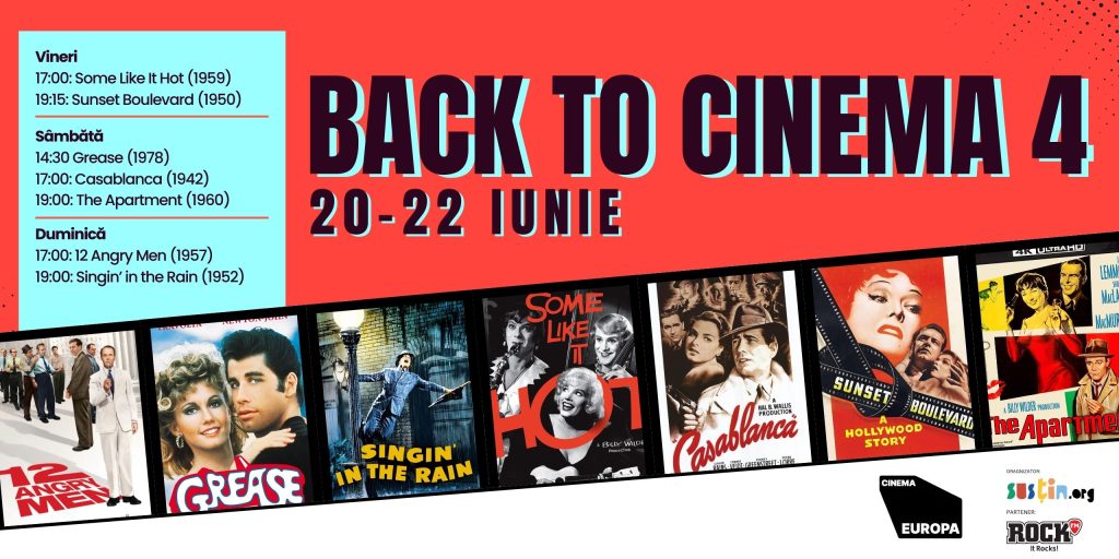 BackToCinema #4 – Old Skool Cinema, cu ștaif și replici nemuritoare ...