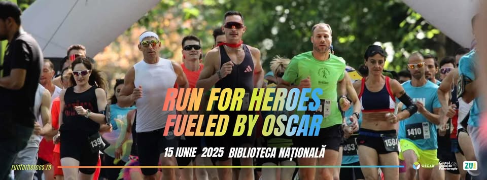 Run for Heroes • Fueled by Oscar 2025 @ Biblioteca Națională a României ...