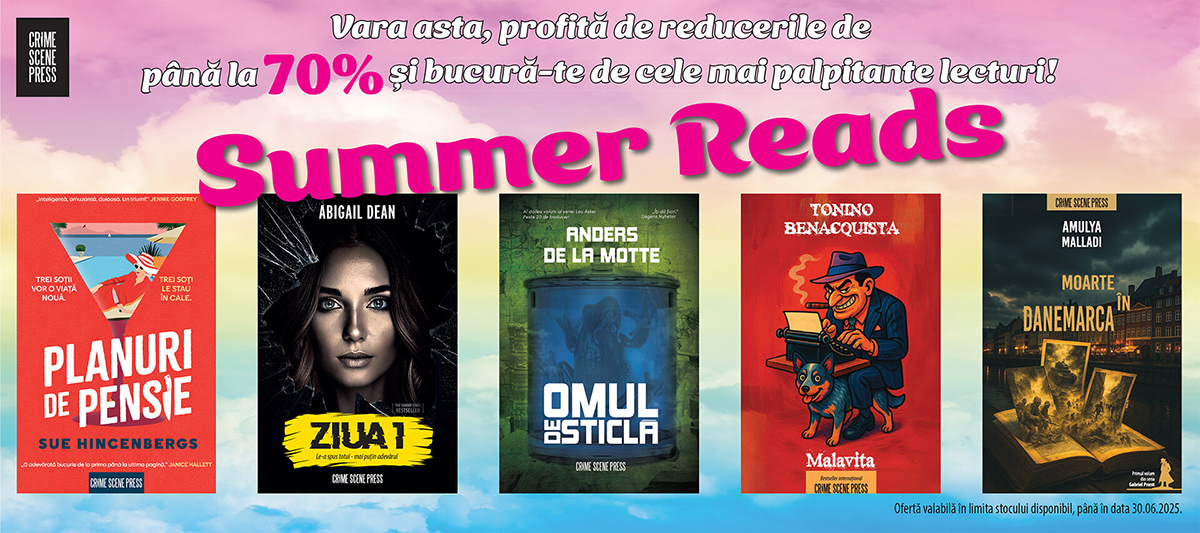 Lecturi de vacanță cu adrenalină: romane pline de suspans de la Crime ...