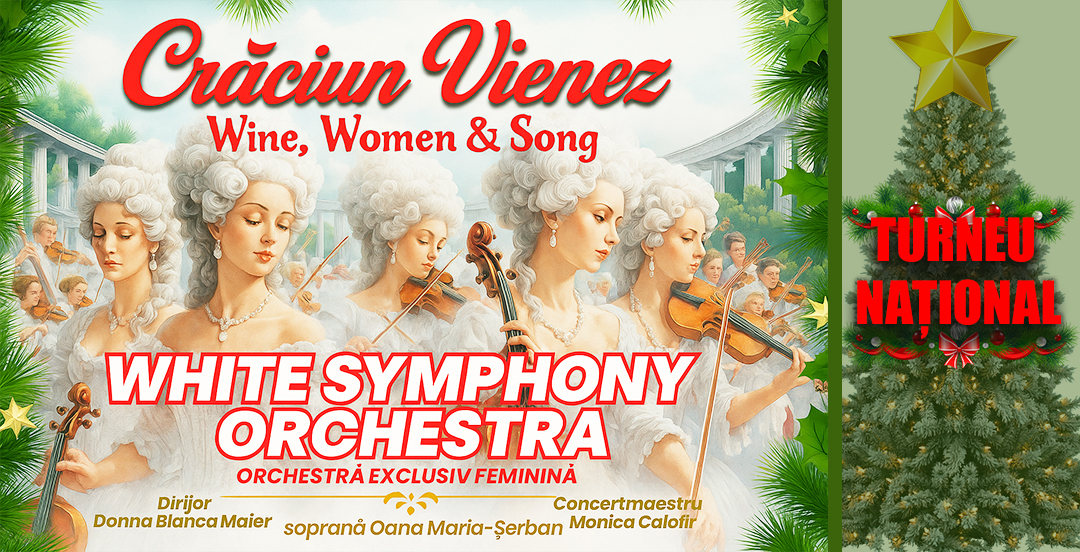 Crăciun Vienez – White Symphony Orchestra @ Sala Palatului • Zile și Nopți