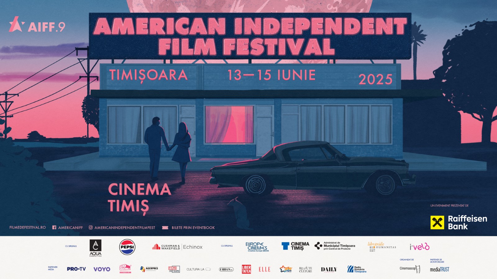 American Independent Film Festival 2025 @ Cinema Timiș • Zile și Nopți