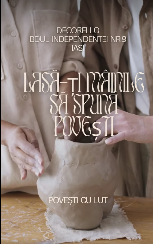 Atelier de modelaj „Povești cu lut” @ Decorello • Zile și Nopți