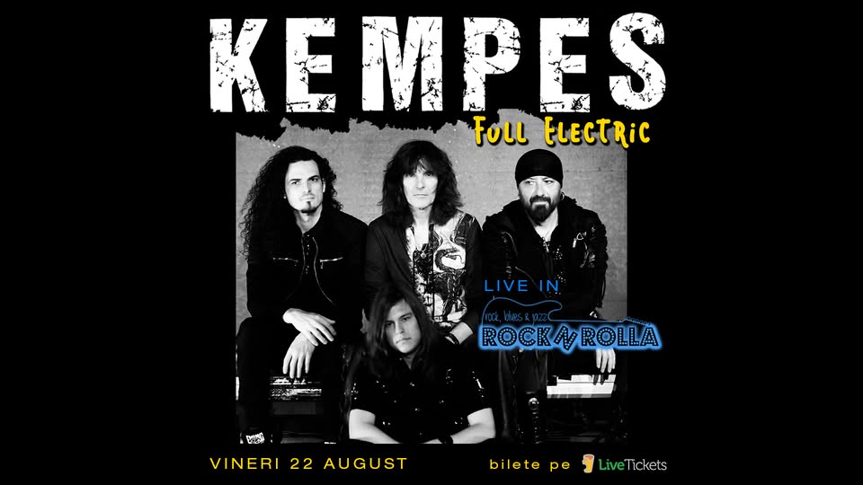 Kempes full electric @ Rocknrolla • Zile și Nopți