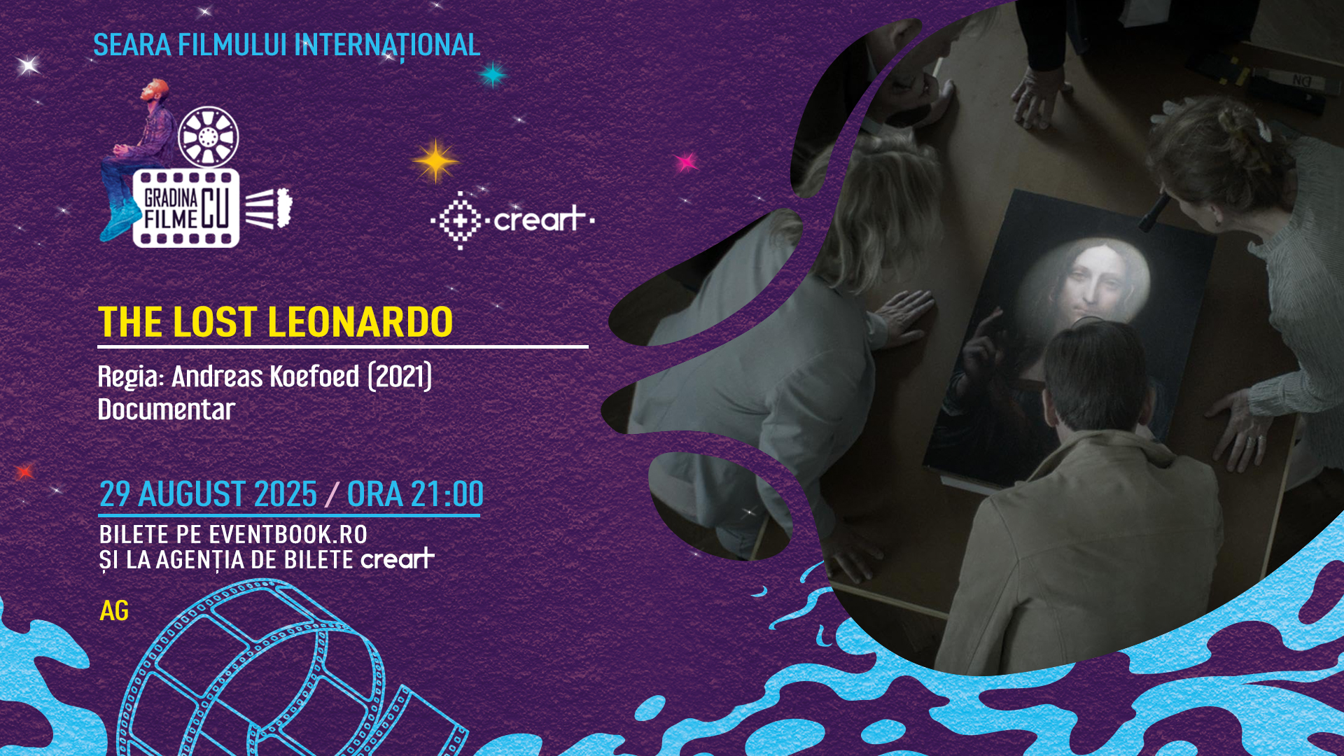 Seara Filmului Internațional – The Lost Leonardo @ Grădina cu Filme ...