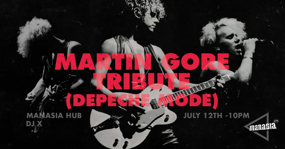 Tribute to Martin Gore (Depeche Mode) @ Manasia Hub • Zile și Nopți