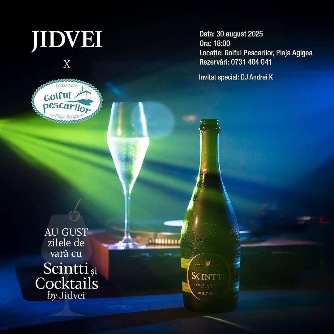 Scintti & Cocktails by Jidvei @ Restaurant Golful Pescarilor Agigea ...