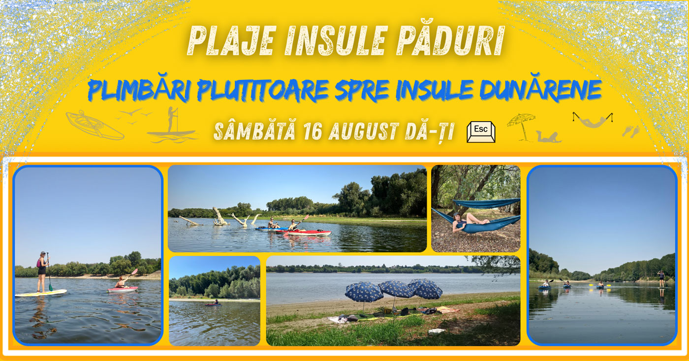 O plimbare spre insule și plaje dunărene - 16 august 2025 • Zile și Nopți
