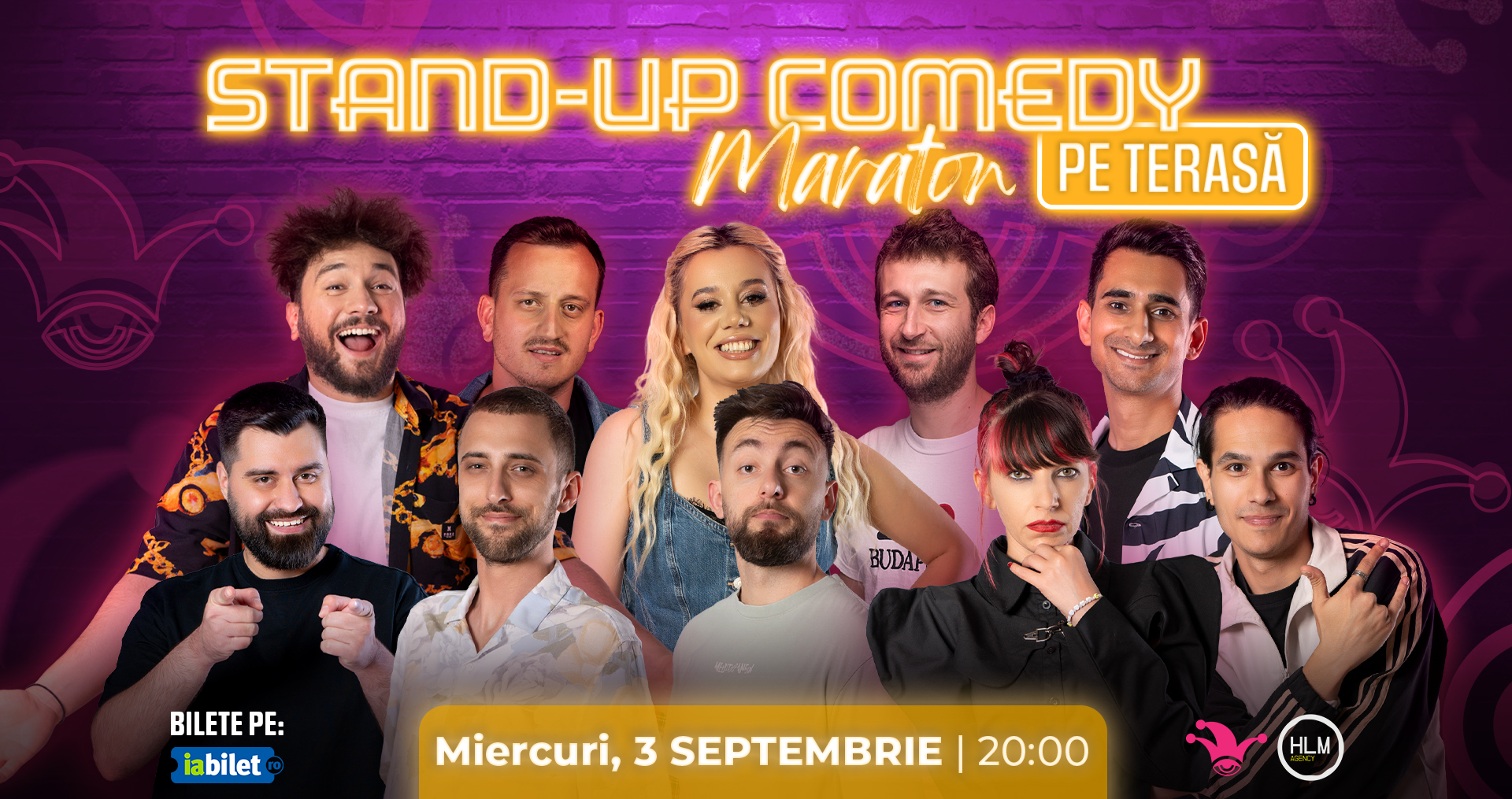 Stand-up Comedy Maraton @ The Fool • Zile și Nopți
