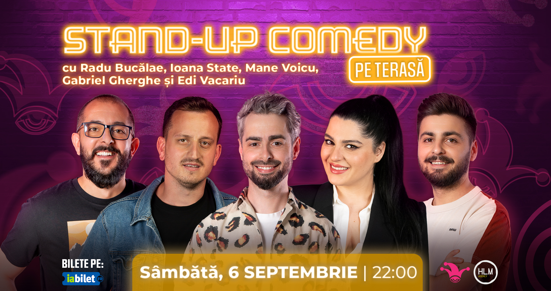 Stand-up comedy cu Radu Bucălae, Ioana State, Mane Voicu, Gabriel ...