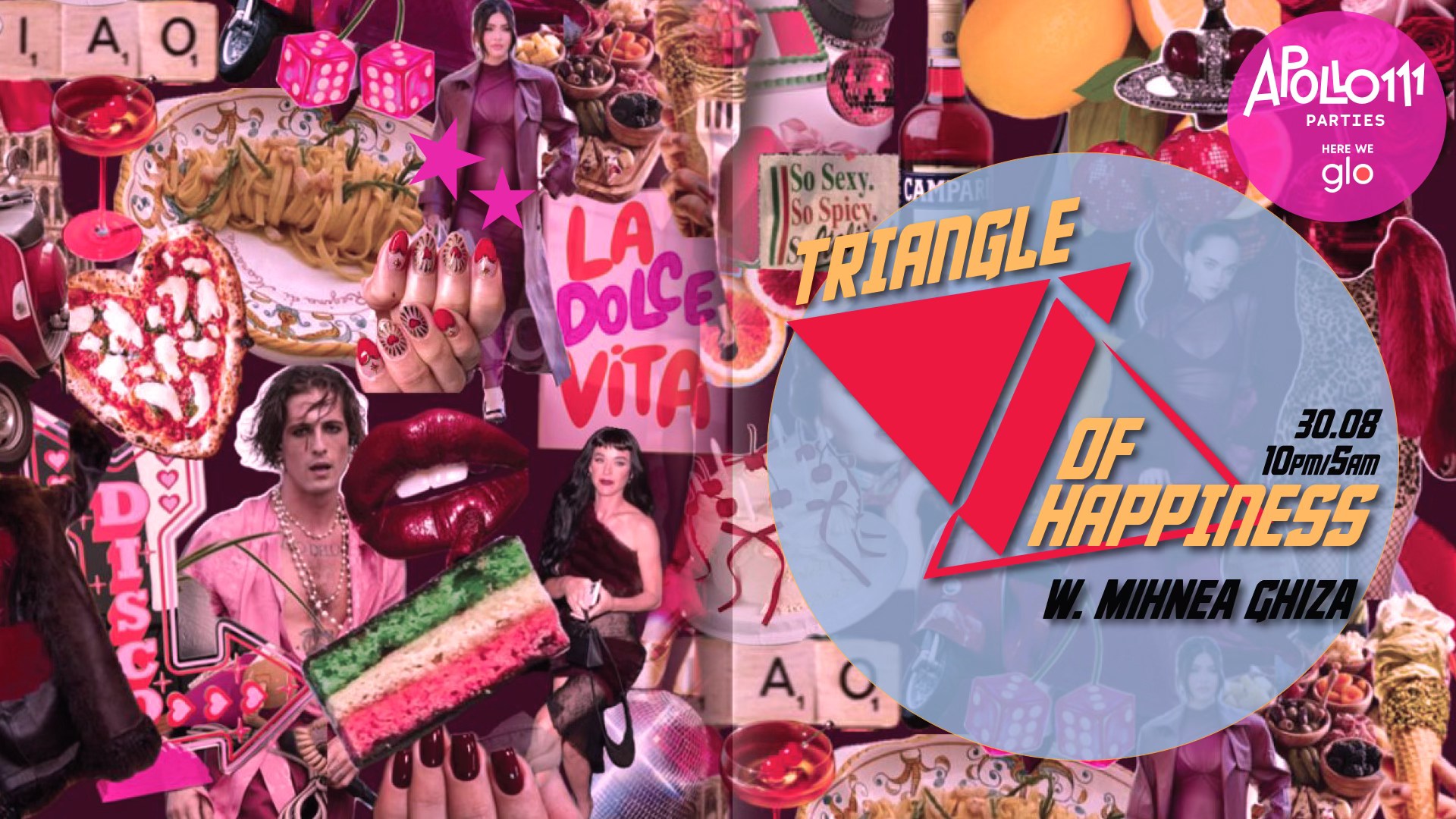 Triangle of Happiness w. Mihnea Ghiza @ Apollo111 Barul & Terasa • Zile ...