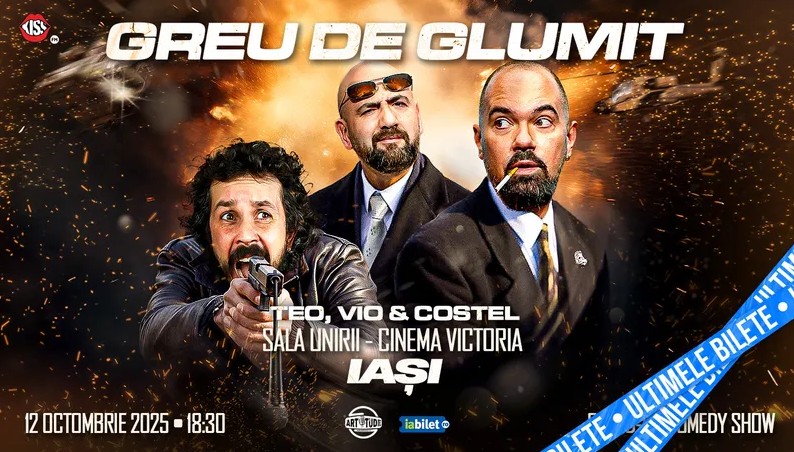 Stand Up Comedy - Greu de glumit - SHOW 1 @ Cinema Victoria • Zile și Nopți