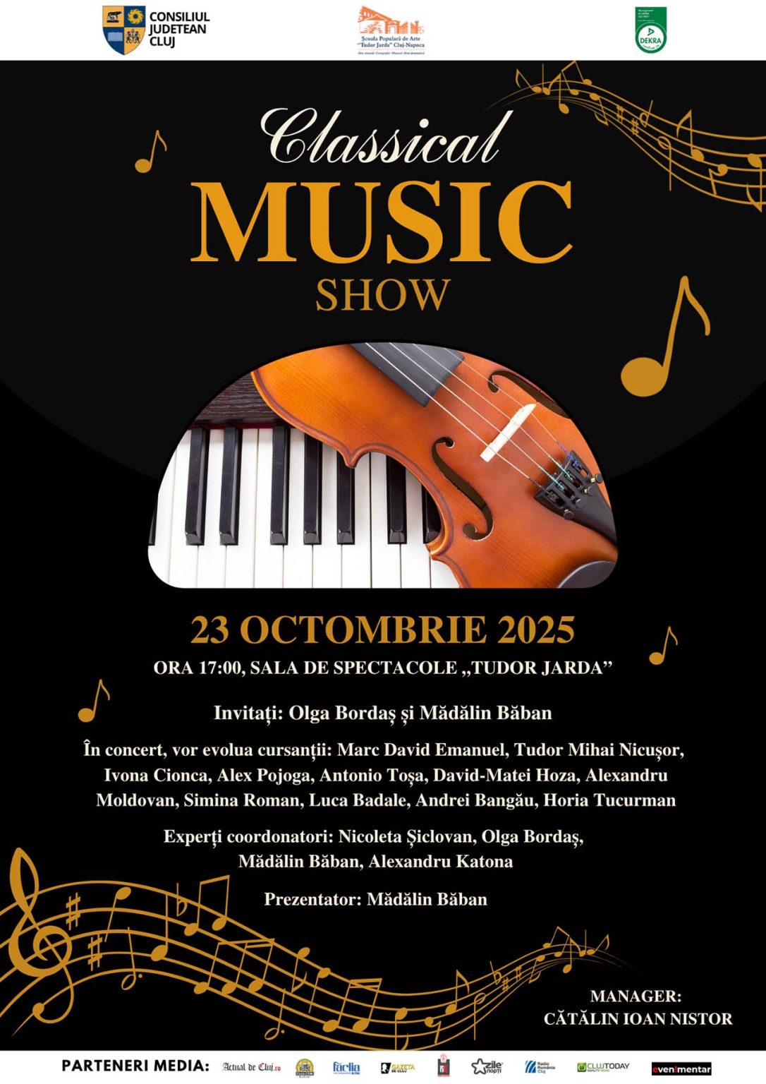 „Classical Music Show” concert de Muzică Clasică • Performing arts ...