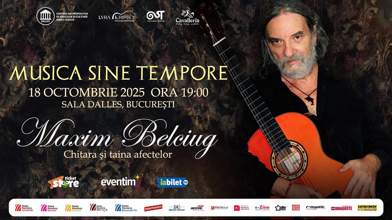 Maxim Belciug, recital baroc la Sala Dalles