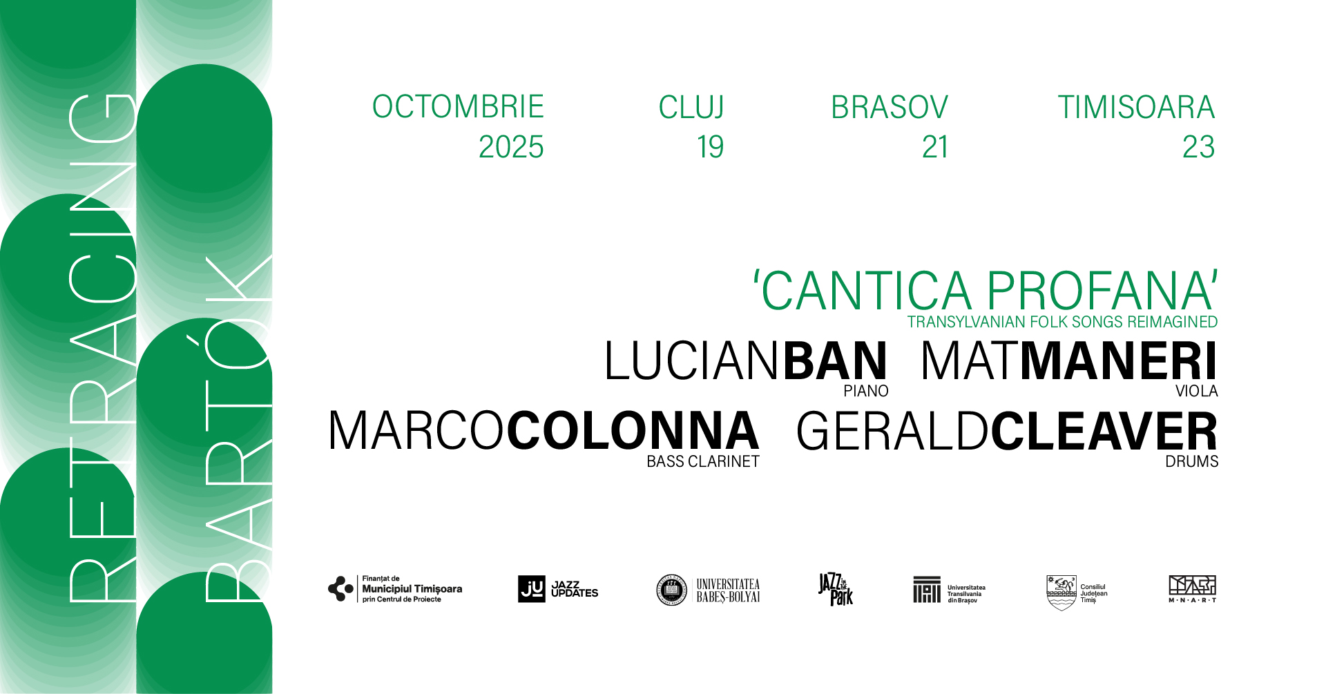 "Cantica Profana" – Lucian Ban / Mat Maneri / Marco Colonna / Gerald ...