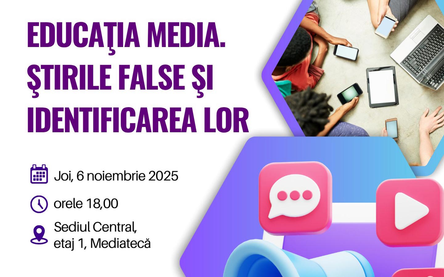 Educaţia media. Ştirile false şi identificarea lor @ Biblioteca ...