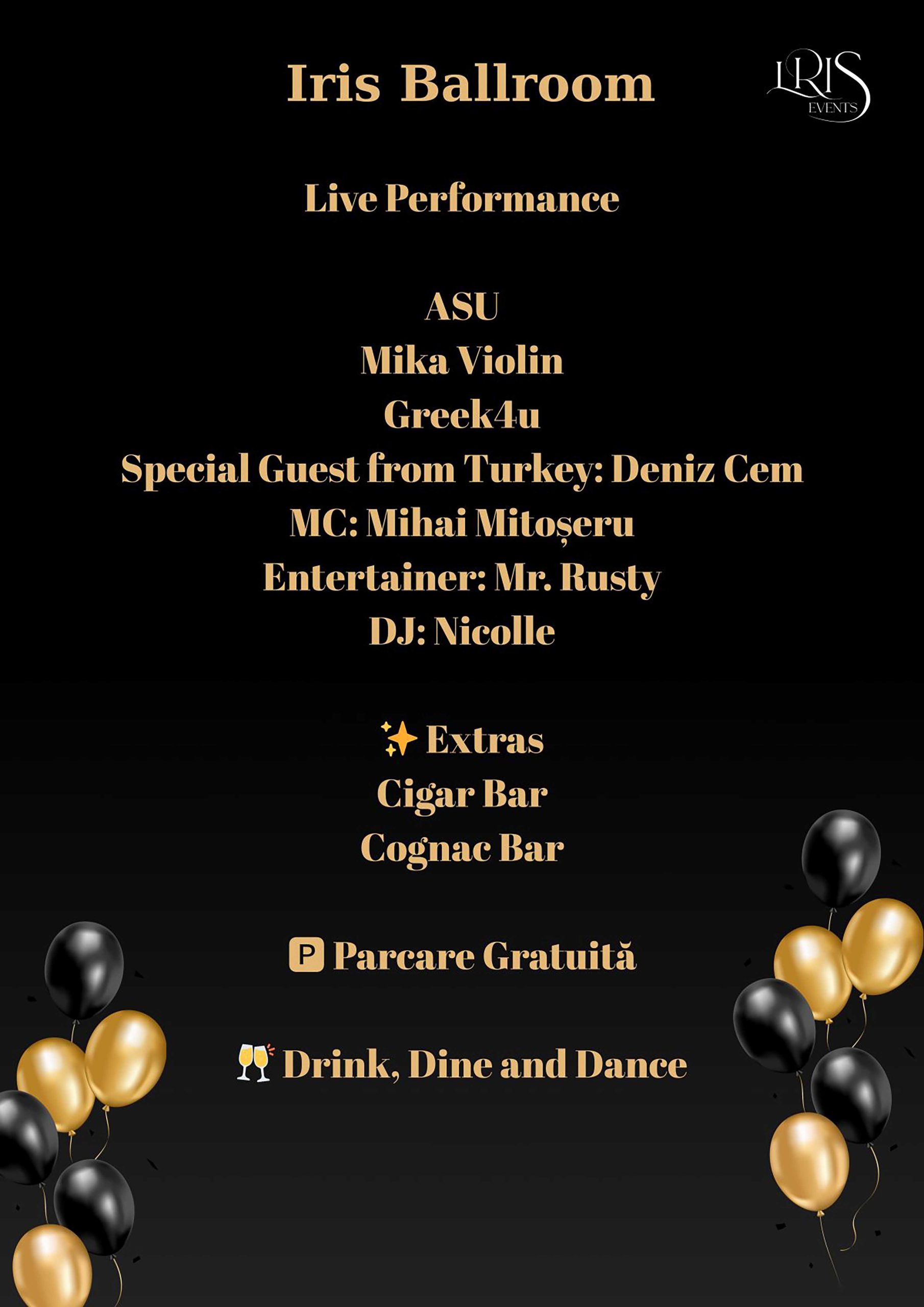 Revelion @ Iris Ballroom