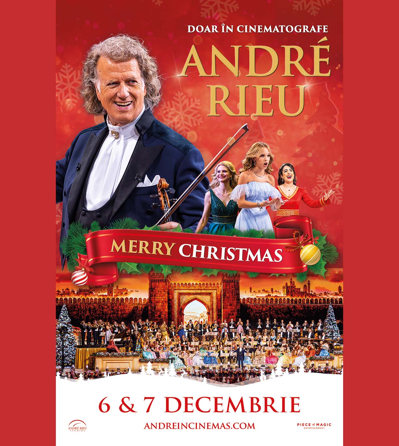 André Rieu: Merry Christmas la Cinemax Veranda