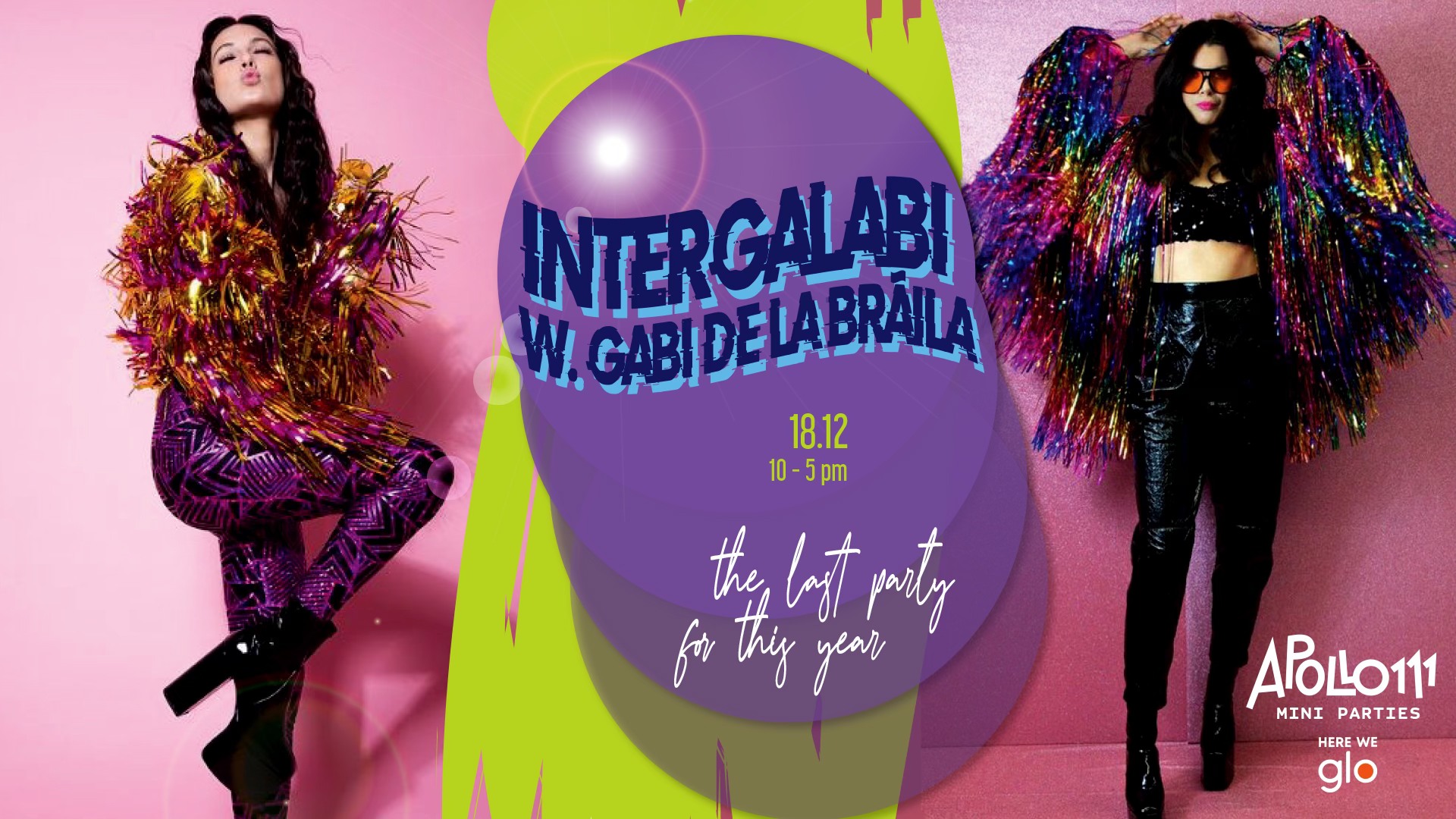 Intergalabi w. Gabi de la Brăila @ Apollo111 Barul & Terasa • Zile și Nopți