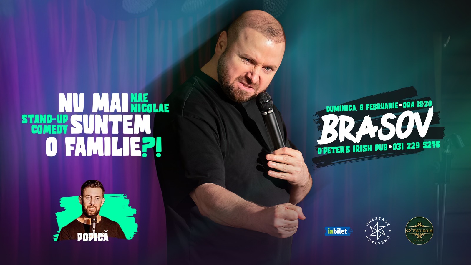 „Nu mai suntem o Famile?!” Show nostalgic de stand-up cu Nae Nicolae ...