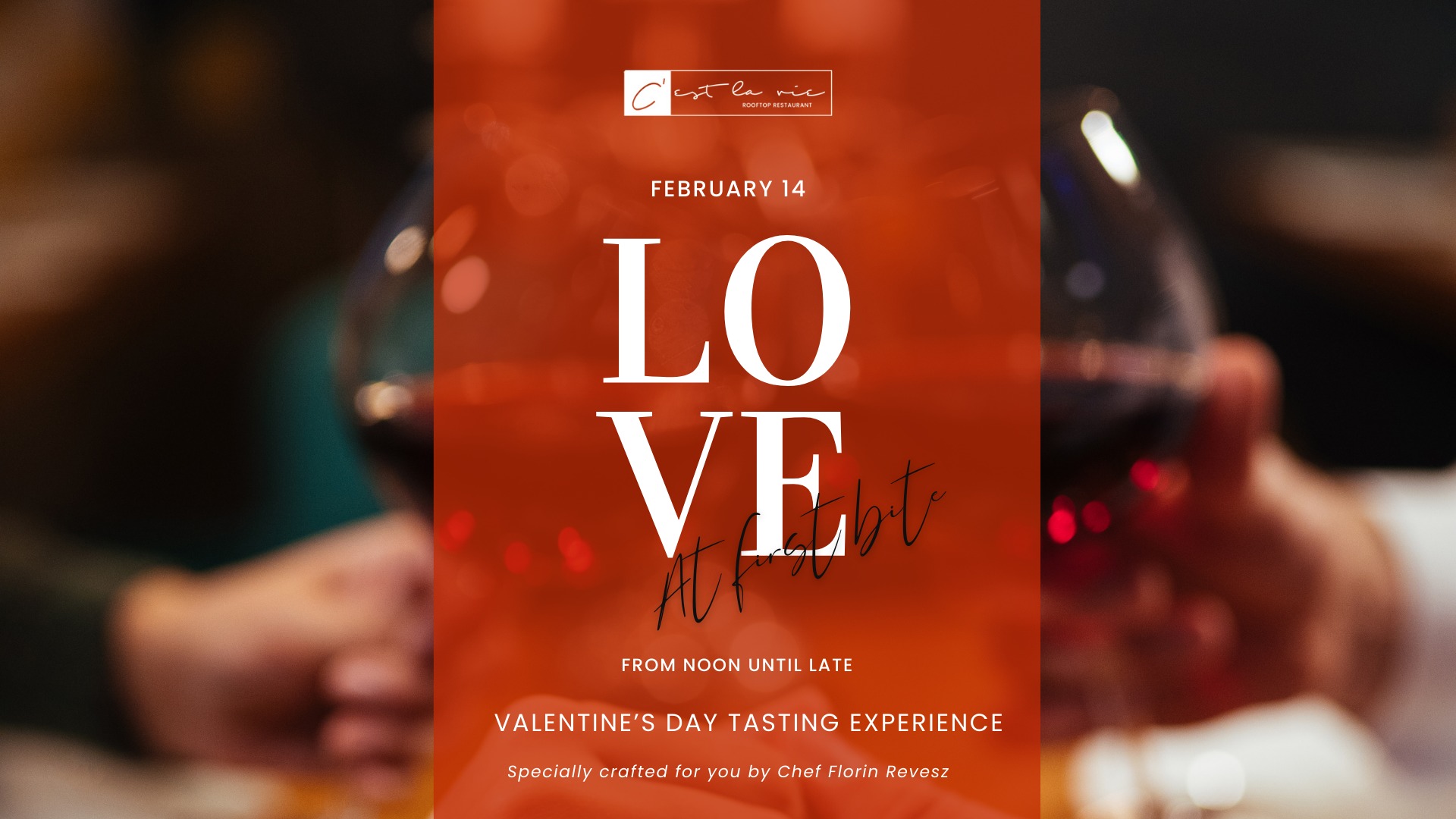 Love at First Bite - a Valentine’s Day Culinary Experience @ C'est la ...