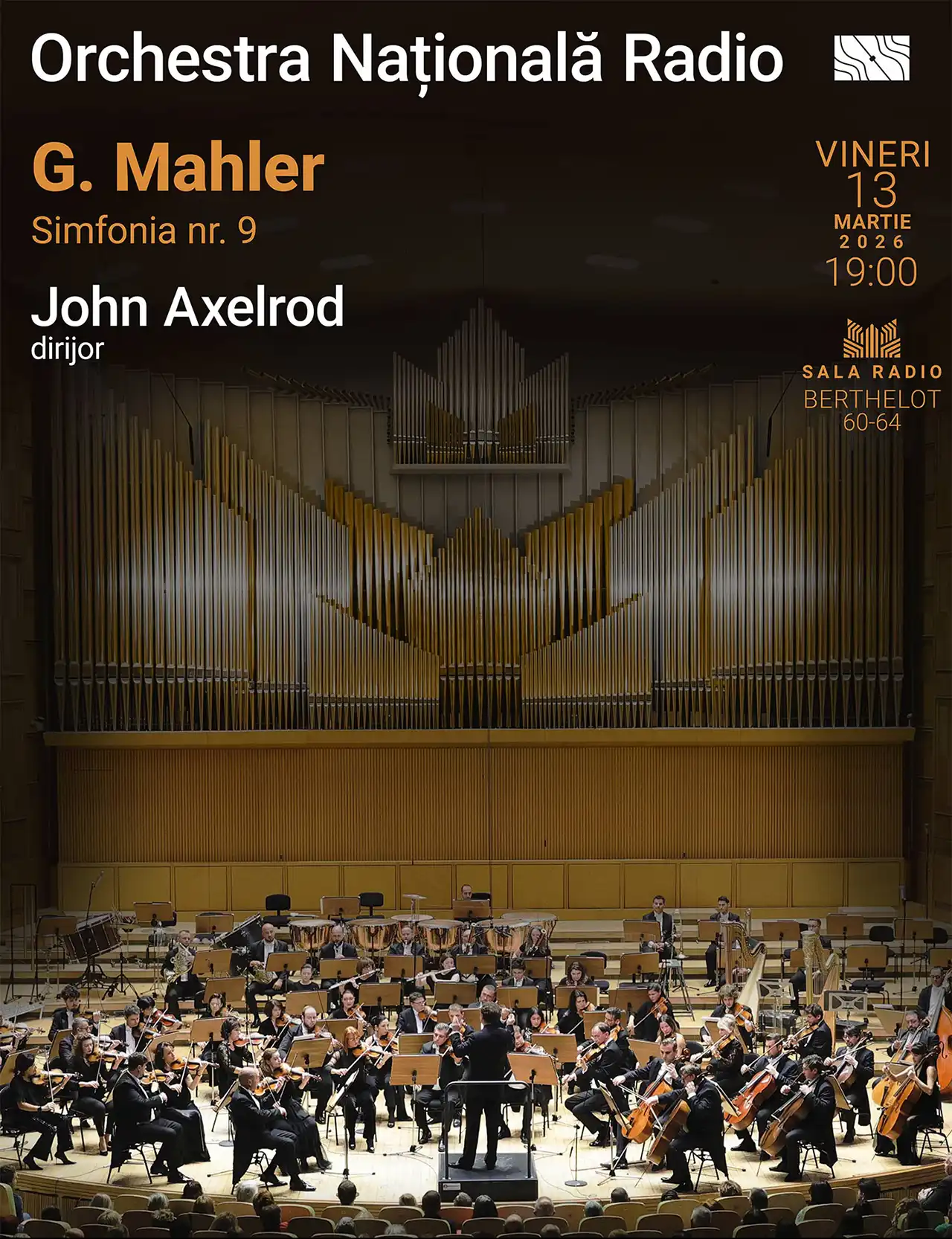 John Axelrod dirijează Simfonia a 9-a de Mahler