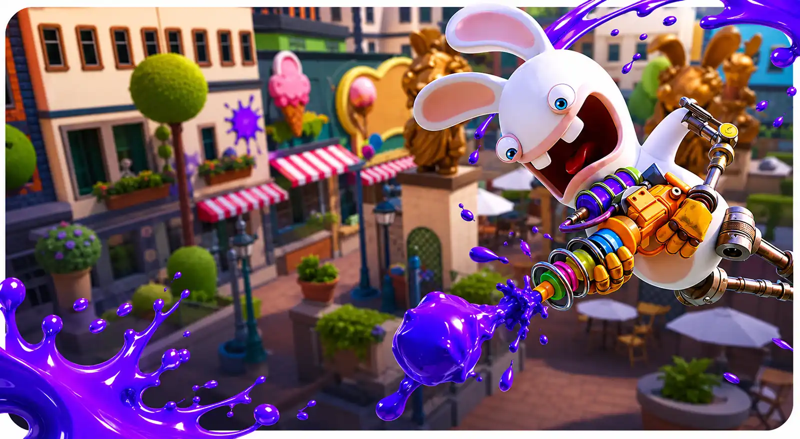 VR Rabbids Color Chaos Bătălie cu vopsea în noul joc 1 iunie